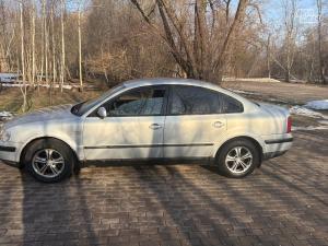 Grey Volkswagen Passat 1998 in Anyksciai, with an engine capacity of 1.90 L and mileage of 418 thousand km for 550 €, photo 4 on AUTOMOTO.COM.LV
