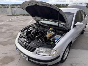 Pelēks Volkswagen Passat 1999 Viļņa, ar dzinēja tilpumu 1.90 L un nobraukumu 300 tūkst. km par 1400 €, foto 14 vietnē AUTOMOTO.COM.LV