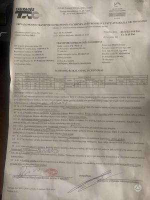 Серый Фольксваген Пассат 2000 в Таураге, объемом двигателя 1.90 л и пробегом 444 тыс. км за 350 €, фото 7 на AUTOMOTO.COM.LV