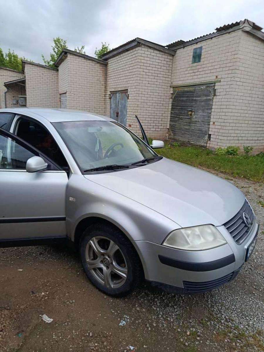 Pelēks Volkswagen Passat 2001 Joniškis, ar dzinēja tilpumu 1.90 L un nobraukumu 312 tūkst. km par 1000 €, foto 6 vietnē AUTOMOTO.COM.LV