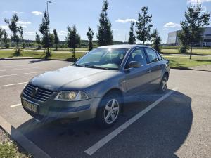 Pelēks Volkswagen Passat 2001 Viļņa, ar dzinēja tilpumu 1.90 L un nobraukumu 324 tūkst. km par 1300 €, foto  vietnē AUTOMOTO.COM.LV