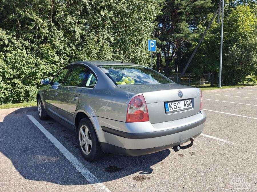 Pelēks Volkswagen Passat 2001 Viļņa, ar dzinēja tilpumu 1.90 L un nobraukumu 324 tūkst. km par 1300 €, foto 4 vietnē AUTOMOTO.COM.LV