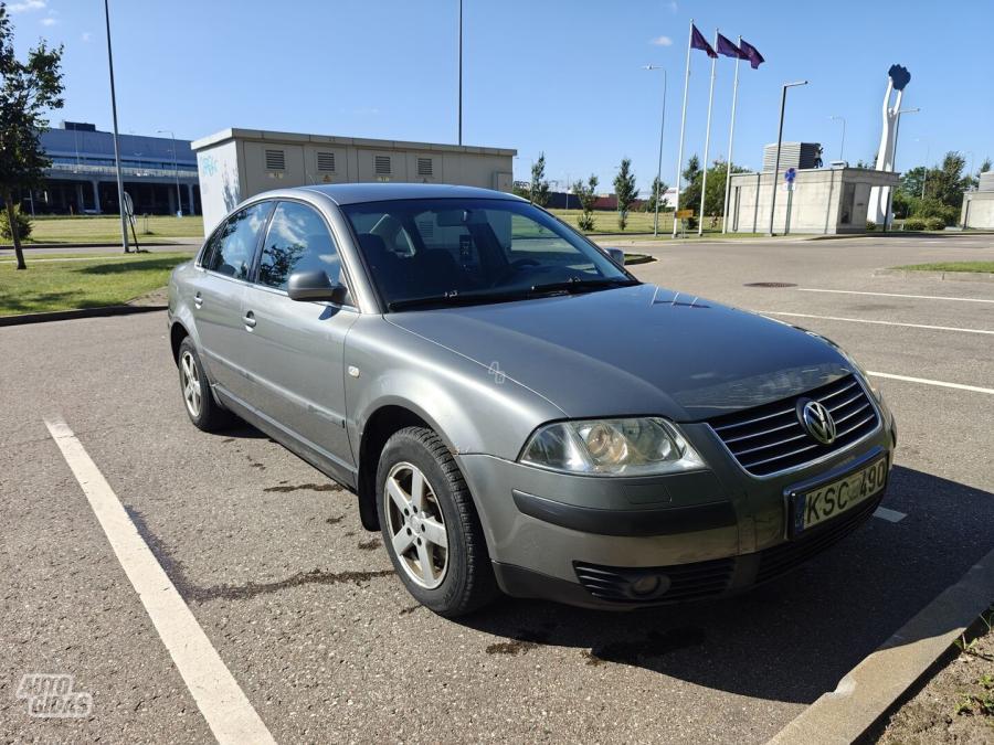 Pelēks Volkswagen Passat 2001 Viļņa, ar dzinēja tilpumu 1.90 L un nobraukumu 324 tūkst. km par 1300 €, foto 6 vietnē AUTOMOTO.COM.LV