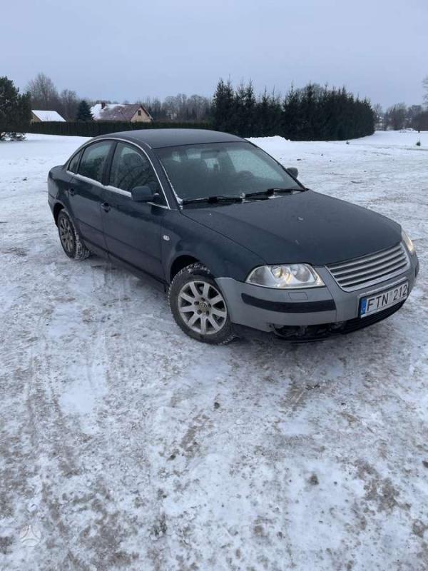 Pelēks Volkswagen Passat 2002 Tauragė, ar dzinēja tilpumu 1.90 L un nobraukumu 350 tūkst. km par 550 €, foto 3 vietnē AUTOMOTO.COM.LV