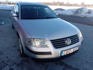 Pelēks Volkswagen Passat 2002 Šauļi, ar dzinēja tilpumu 1.90 L un nobraukumu 301 tūkst. km par 1280 €, foto 4 vietnē AUTOMOTO.COM.LV