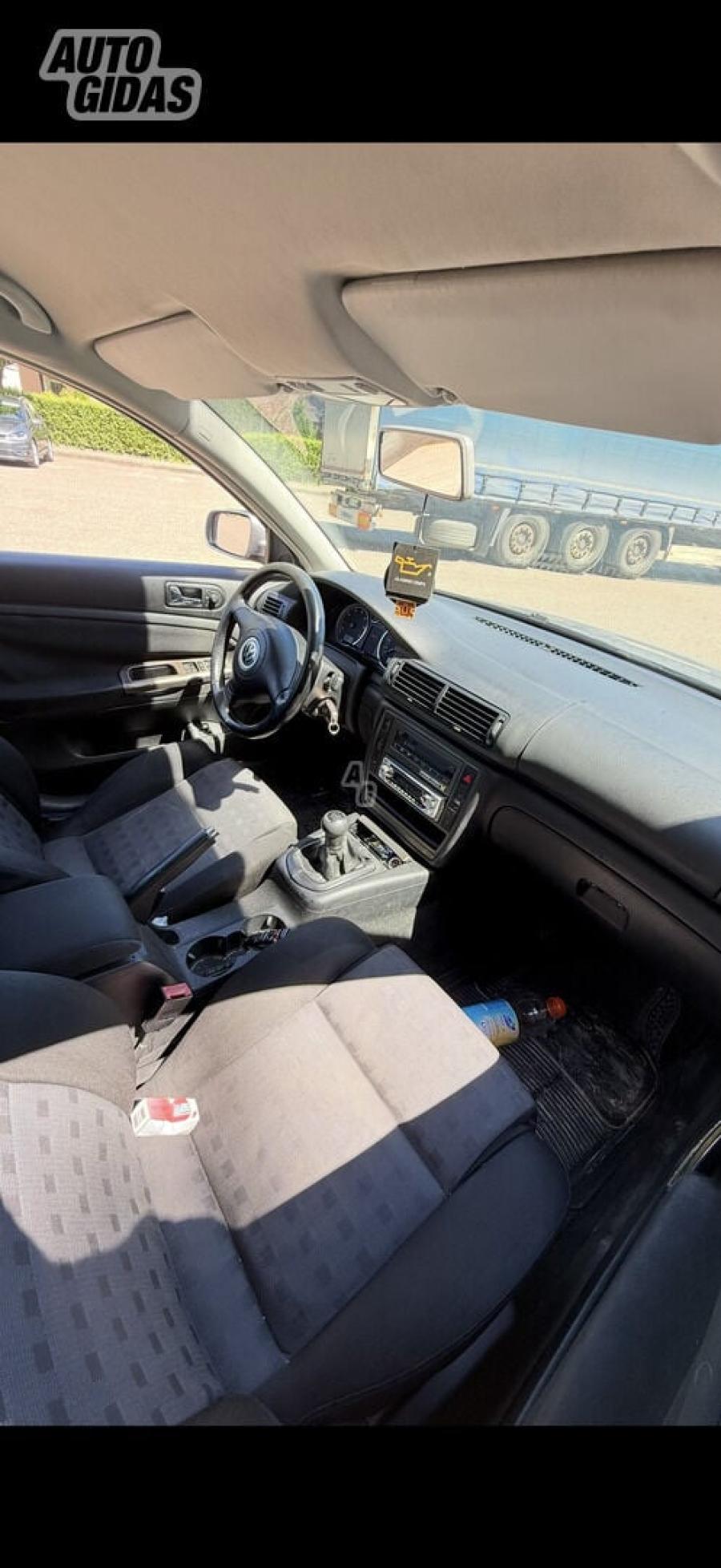 Pelēks Volkswagen Passat 2002 Viļņa, ar dzinēja tilpumu 1.80 L un nobraukumu 388 tūkst. km par 999 €, foto 7 vietnē AUTOMOTO.COM.LV