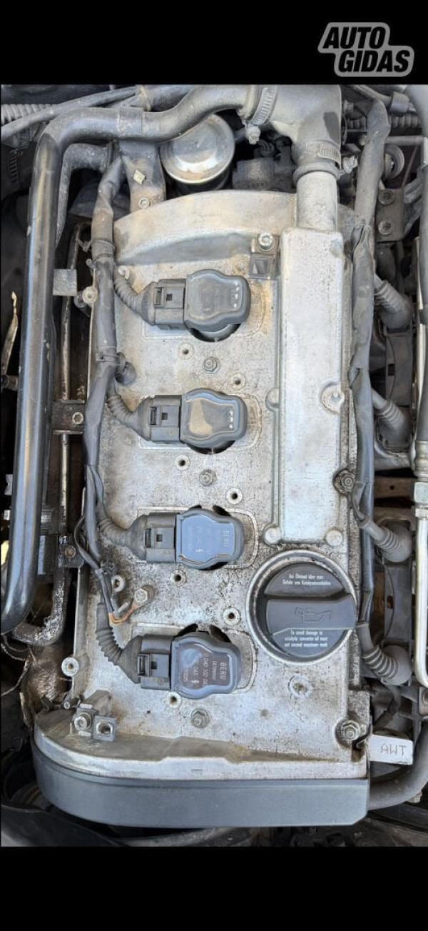 Grey Volkswagen Passat 2002 in Vilnius, with an engine capacity of 1.80 L and mileage of 388 thousand km for 999 €, photo 9 on AUTOMOTO.COM.LV
