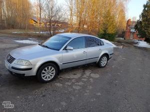 Grey Volkswagen Passat 2003 in Siauliai, with an engine capacity of 1.90 L and mileage of 395 thousand km for 850 €, photo  on AUTOMOTO.COM.LV