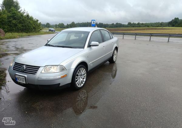Pelēks Volkswagen Passat 2003 Telšiai, ar dzinēja tilpumu 1.80 L un nobraukumu 311 tūkst. km par 1950 €, foto 1 vietnē AUTOMOTO.COM.LV