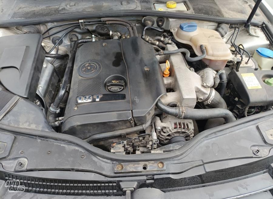 Grey Volkswagen Passat 2003 in Telschi, with an engine capacity of 1.80 L and mileage of 311 thousand km for 1950 €, photo 8 on AUTOMOTO.COM.LV