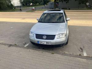 Pelēks Volkswagen Passat 2003 Kauņa, ar dzinēja tilpumu 1.90 L un nobraukumu 470 tūkst. km par 1600 €, foto  vietnē AUTOMOTO.COM.LV