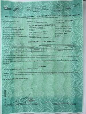 Pelēks Volkswagen Passat 2003 Kauņa, ar dzinēja tilpumu 1.90 L un nobraukumu 470 tūkst. km par 1600 €, foto 14 vietnē AUTOMOTO.COM.LV
