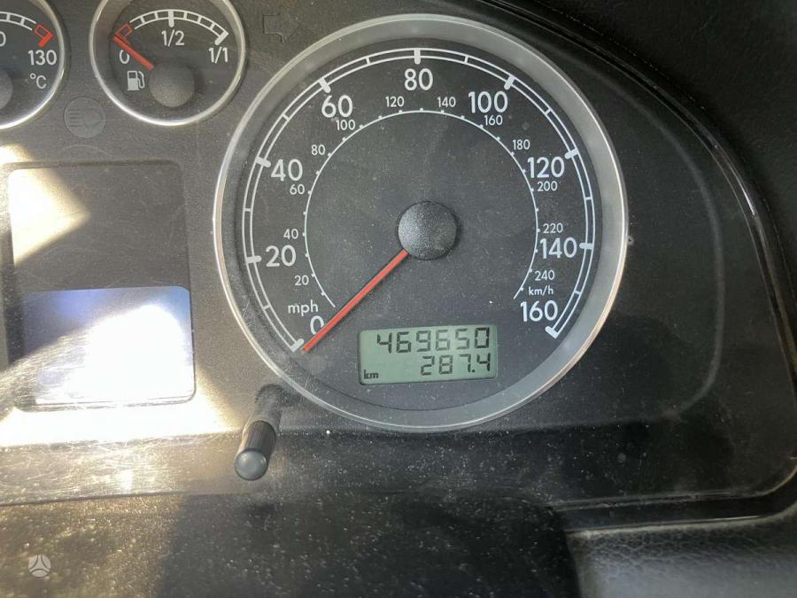 Pelēks Volkswagen Passat 2003 Kauņa, ar dzinēja tilpumu 1.90 L un nobraukumu 470 tūkst. km par 1600 €, foto 15 vietnē AUTOMOTO.COM.LV