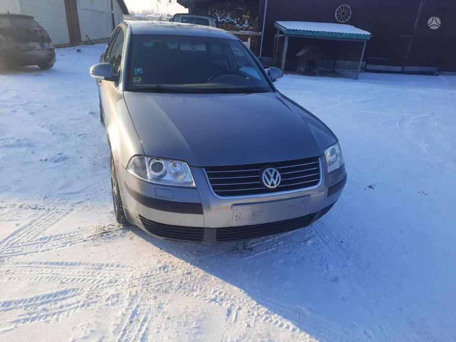 Grey Volkswagen Passat 2004 in Marijampole, with an engine capacity of 1.90 L and mileage of 3 thousand km for 1550 €, photo 2 on AUTOMOTO.COM.LV