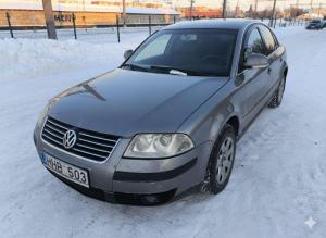 Grey Volkswagen Passat 2004 in Siauliai, with an engine capacity of 1.90 L and mileage of 334 thousand km for 1290 €, photo  on AUTOMOTO.COM.LV