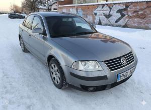Grey Volkswagen Passat 2004 in Siauliai, with an engine capacity of 1.90 L and mileage of 334 thousand km for 1290 €, photo 3 on AUTOMOTO.COM.LV