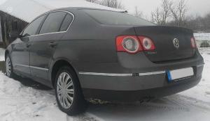 Grey Volkswagen Passat 2005 in Vilnius, with an engine capacity of 1.90 L and mileage of 362 thousand km for 1300 €, photo 4 on AUTOMOTO.COM.LV