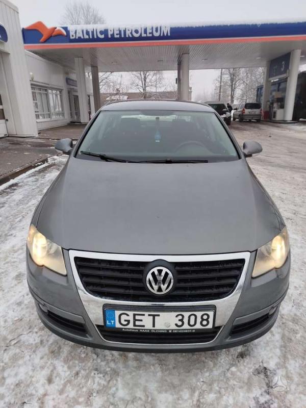 Grey Volkswagen Passat 2005 in Anyksciai, with an engine capacity of 1.90 L and mileage of 363 thousand km for 1490 €, photo 5 on AUTOMOTO.COM.LV