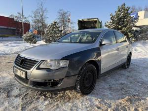 Pelēks Volkswagen Passat 2005 Viļņa, ar dzinēja tilpumu 1.60 L un nobraukumu 184 tūkst. km par 650 €, foto  vietnē AUTOMOTO.COM.LV