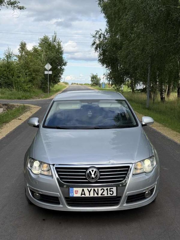 Grey Volkswagen Passat 2005 in Vilnius, with an engine capacity of 1.97 L and mileage of 404 thousand km for 1450 €, photo 6 on AUTOMOTO.COM.LV