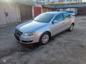 Grey Volkswagen Passat 2006 in Alytus, with an engine capacity of 1.97 L and mileage of 270 thousand km for 2190 €, photo 7 on AUTOMOTO.COM.LV