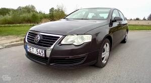 Pelēks Volkswagen Passat 2006 Panevēža, ar dzinēja tilpumu 1.90 L un nobraukumu 420 tūkst. km par 1650 €, foto  vietnē AUTOMOTO.COM.LV