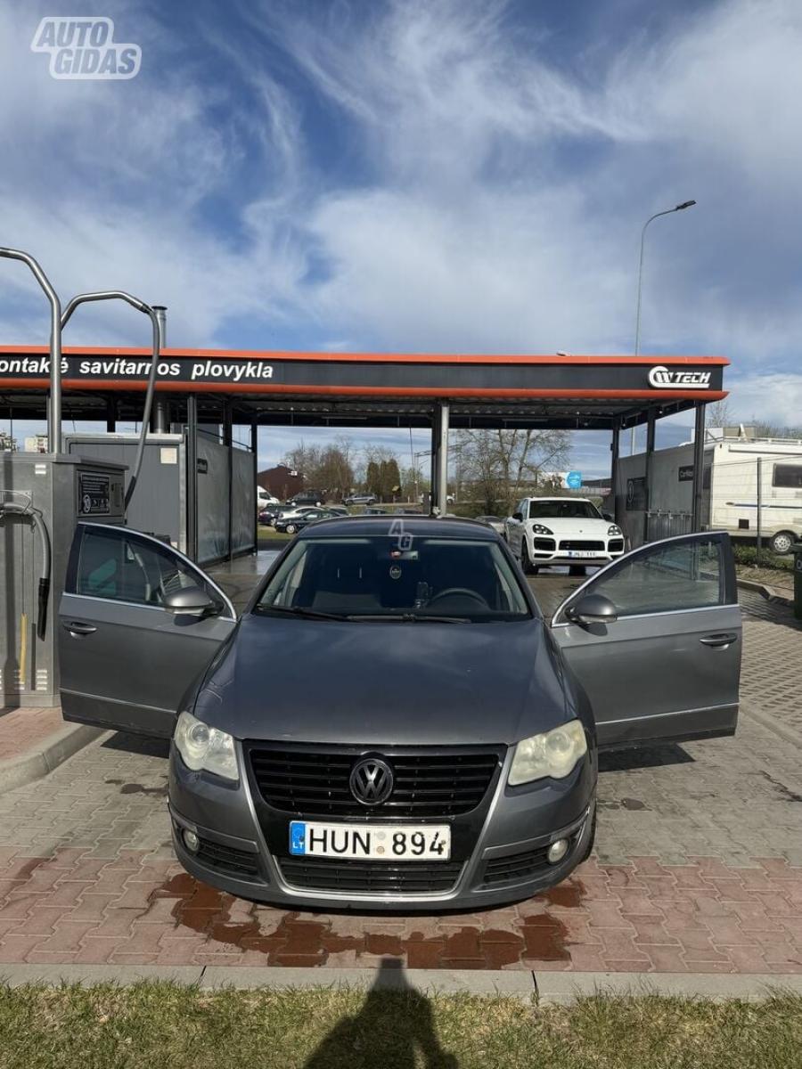 Grey Volkswagen Passat 2006 in Kaunas, with an engine capacity of 2.00 L and mileage of 414 thousand km for 1250 €, photo 8 on AUTOMOTO.COM.LV