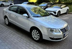 Pelēks Volkswagen Passat 2006 Viļņa, ar dzinēja tilpumu 2.00 L un nobraukumu 275 tūkst. km par 2199 €, foto  vietnē AUTOMOTO.COM.LV