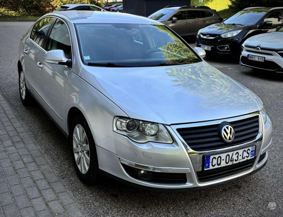Pelēks Volkswagen Passat 2006 Viļņa, ar dzinēja tilpumu 2.00 L un nobraukumu 275 tūkst. km par 2199 €, foto 3 vietnē AUTOMOTO.COM.LV