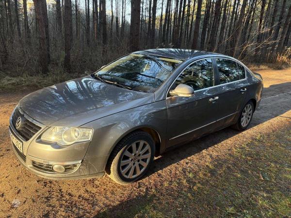 Pelēks Volkswagen Passat 2007 Viļņa, ar dzinēja tilpumu 1.90 L un nobraukumu 339 tūkst. km par 1400 €, foto 1 vietnē AUTOMOTO.COM.LV