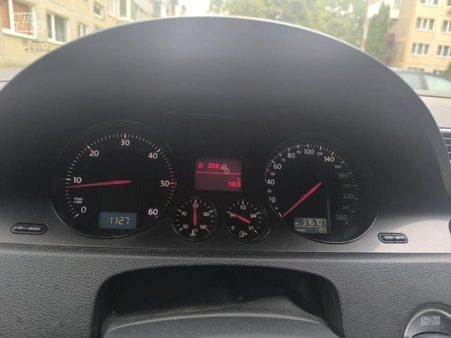 Grey Volkswagen Passat 2007 in Kaunas, with an engine capacity of 2.00 L and mileage of 398 thousand km for 950 €, photo 12 on AUTOMOTO.COM.LV