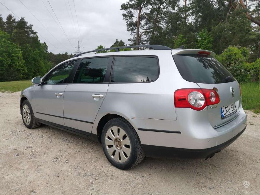 Pelēks Volkswagen Passat 2008 Kauņa, ar dzinēja tilpumu 1.97 L un nobraukumu 333 tūkst. km par 1450 €, foto 11 vietnē AUTOMOTO.COM.LV