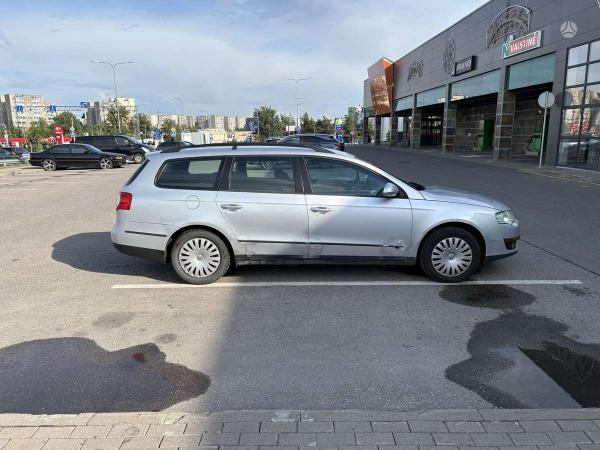 Grey Volkswagen Passat 2008 in Vilnius, with an engine capacity of 1.90 L and mileage of 327 thousand km for 1000 €, photo 6 on AUTOMOTO.COM.LV