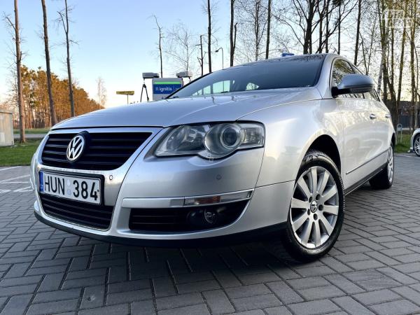 Pelēks Volkswagen Passat 2009 Kauņa, ar dzinēja tilpumu 2.00 L un nobraukumu 320 tūkst. km par 2800 €, foto 1 vietnē AUTOMOTO.COM.LV