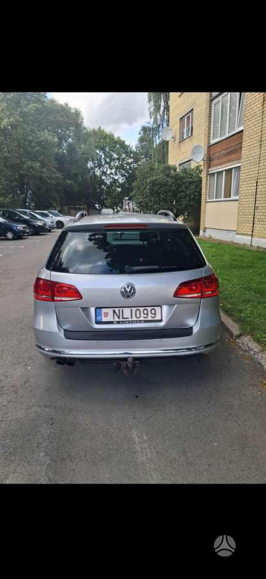 Pelēks Volkswagen Passat 2011 Panevēža, ar dzinēja tilpumu 1.97 L un nobraukumu 300 tūkst. km par 2950 €, foto 4 vietnē AUTOMOTO.COM.LV
