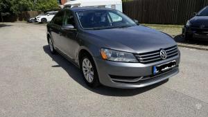 Grey Volkswagen Passat 2012 in Vilnius, with an engine capacity of 2.50 L and mileage of 179 thousand km for 3900 €, photo 8 on AUTOMOTO.COM.LV