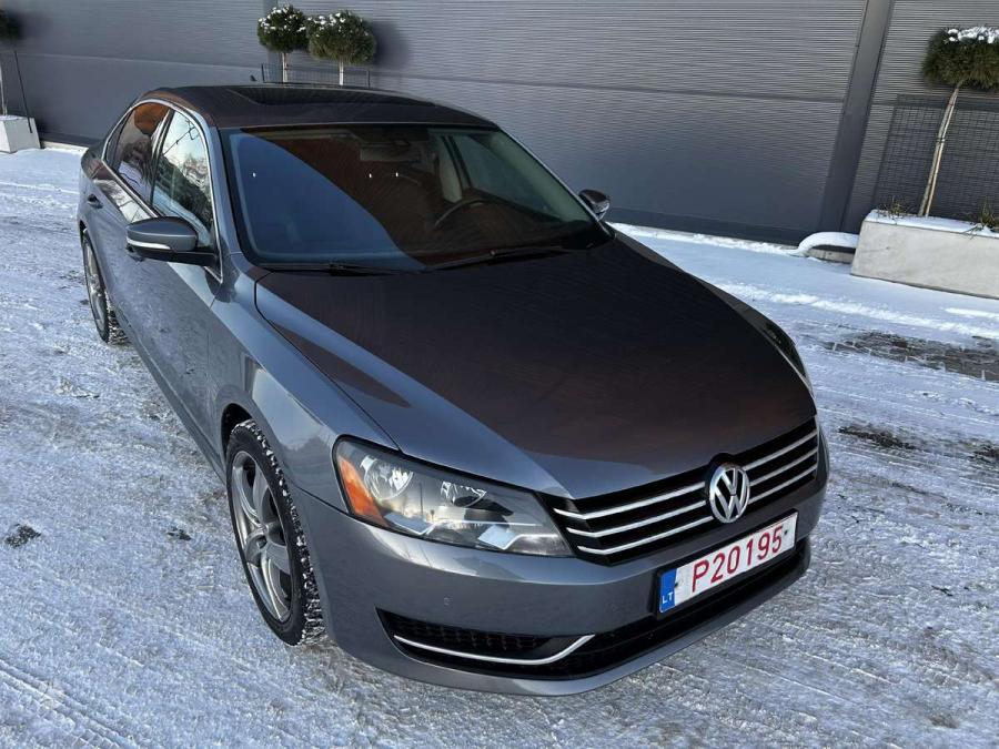 Pelēks Volkswagen Passat 2013 Šauļi, ar dzinēja tilpumu 2.50 L un nobraukumu 159 tūkst. km par 5490 €, foto 6 vietnē AUTOMOTO.COM.LV