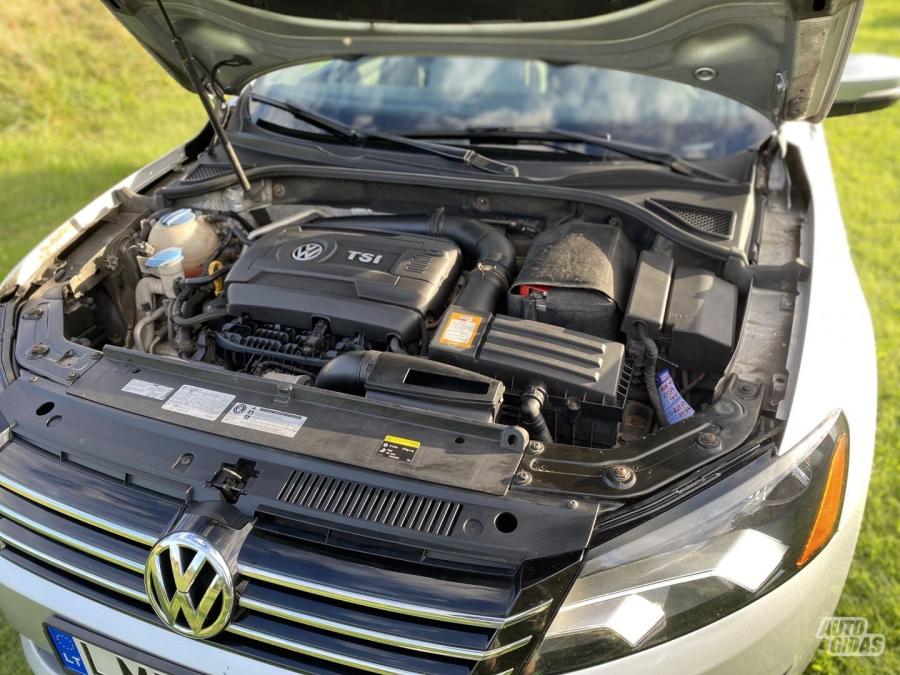 Grey Volkswagen Passat 2015 in Vilnius, with an engine capacity of 1.80 L and mileage of 236 thousand km for 5000 €, photo 15 on AUTOMOTO.COM.LV