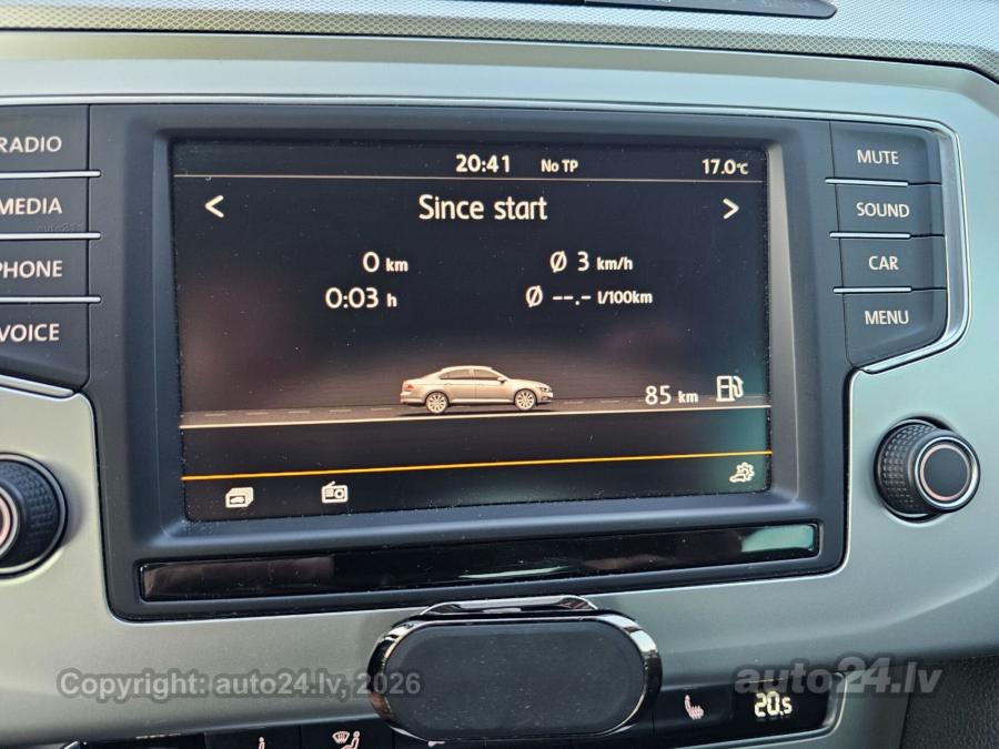 Grey Volkswagen Passat 2015 in Paide, with an engine capacity of 1.40 L and mileage of 128 thousand km for 10990 €, photo 15 on AUTOMOTO.COM.LV