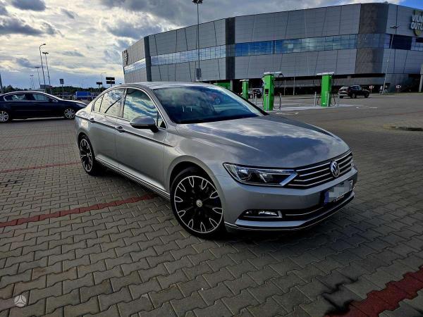 Pelēks Volkswagen Passat 2016 Viļņa, ar dzinēja tilpumu 2.00 L un nobraukumu 274 tūkst. km par 11000 €, foto 1 vietnē AUTOMOTO.COM.LV