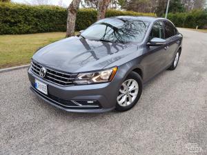 Grey Volkswagen Passat 2018 in Taurage, with an engine capacity of 2.00 L and mileage of 86 thousand km for 9950 €, photo 3 on AUTOMOTO.COM.LV