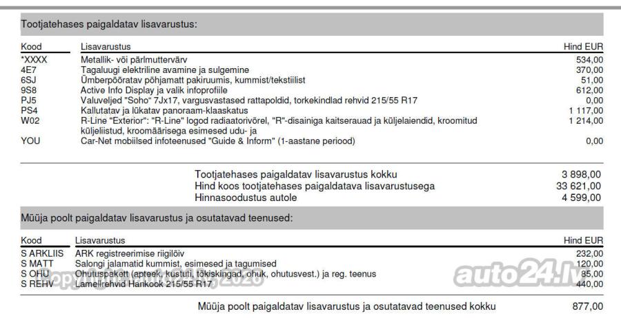 Pelēks Volkswagen Passat 2018 Tallina, ar dzinēja tilpumu 1.40 L un nobraukumu 53 tūkst. km par 17777 €, foto 14 vietnē AUTOMOTO.COM.LV
