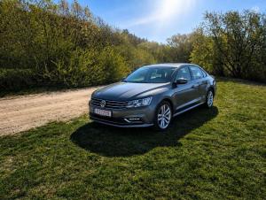 Pelēks Volkswagen Passat 2019 Kauņa, ar dzinēja tilpumu 1.98 L un nobraukumu 74 tūkst. km par 12500 €, foto  vietnē AUTOMOTO.COM.LV
