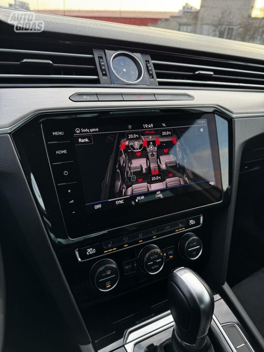 Pelēks Volkswagen Passat 2019 Jonava, ar dzinēja tilpumu 1.50 L un nobraukumu 106 tūkst. km par 16500 €, foto 24 vietnē AUTOMOTO.COM.LV
