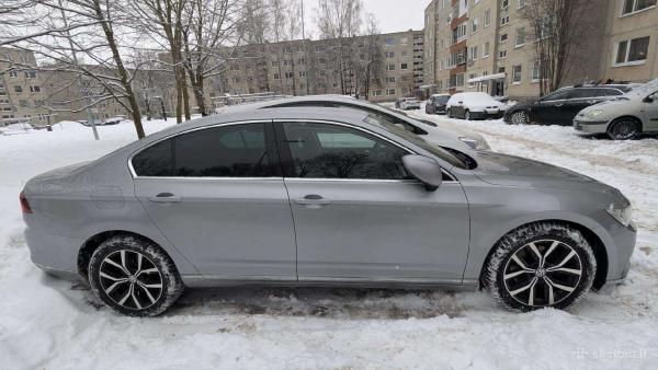 Pelēks Volkswagen Passat 2020 Viļņa, ar dzinēja tilpumu 2.00 L un nobraukumu 154 tūkst. km par 17000 €, foto 3 vietnē AUTOMOTO.COM.LV