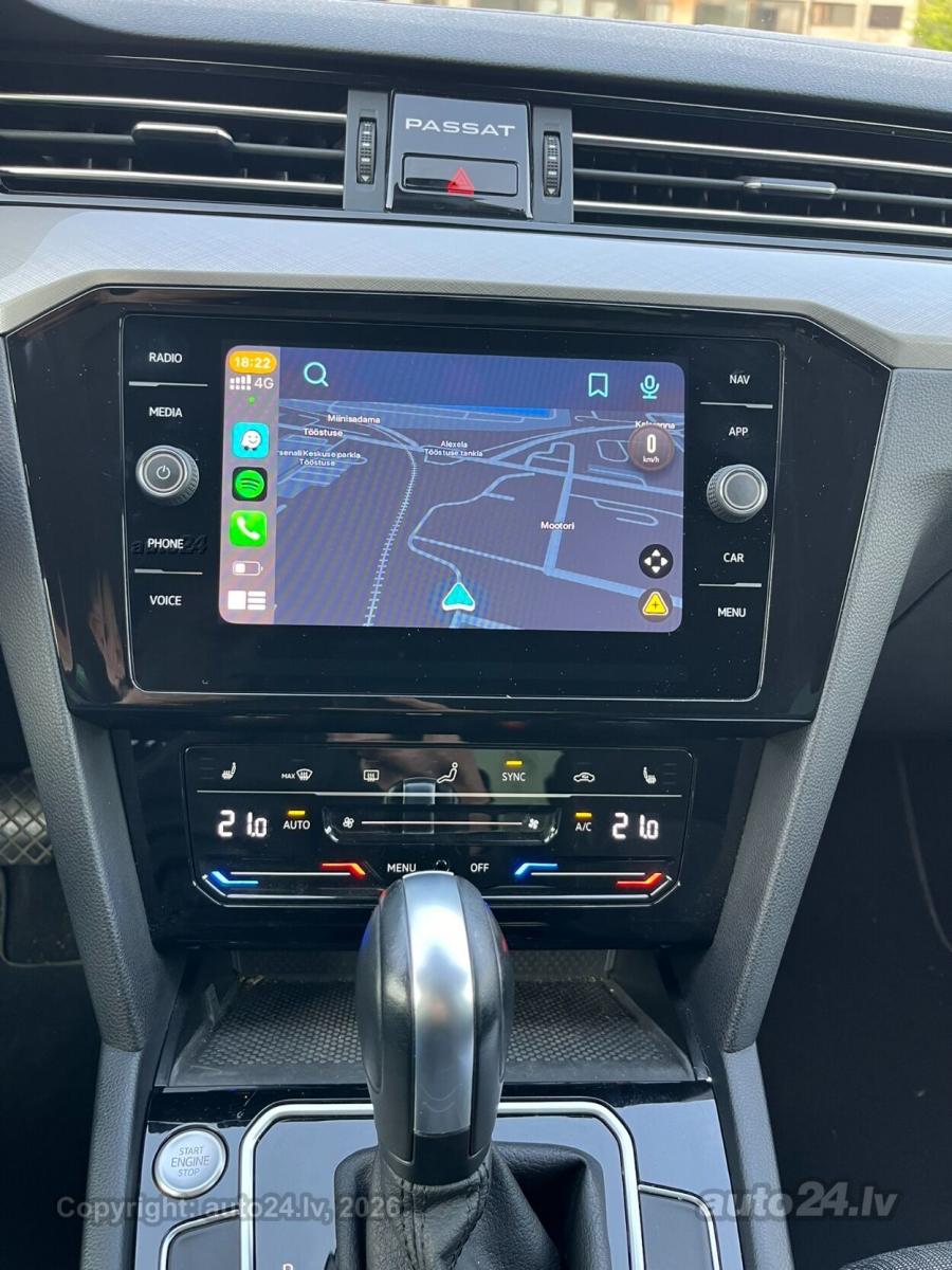 Pelēks Volkswagen Passat 2022 Tallina, ar dzinēja tilpumu 1.50 L un nobraukumu 121 tūkst. km par 18500 €, foto 21 vietnē AUTOMOTO.COM.LV