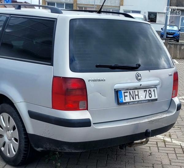 Grey Volkswagen Passat 1997 in Siauliai, with an engine capacity of 1.90 L and mileage of 335 thousand km for 1050 €, photo 3 on AUTOMOTO.COM.LV