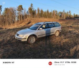 Grey Volkswagen Passat 1998 in Vilnius, with an engine capacity of 1.90 L and mileage of 675 thousand km for 1350 €, photo 2 on AUTOMOTO.COM.LV