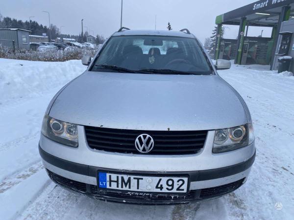 Pelēks Volkswagen Passat 1998 Utena, ar dzinēja tilpumu 1.90 L un nobraukumu 400 tūkst. km par 950 €, foto 2 vietnē AUTOMOTO.COM.LV
