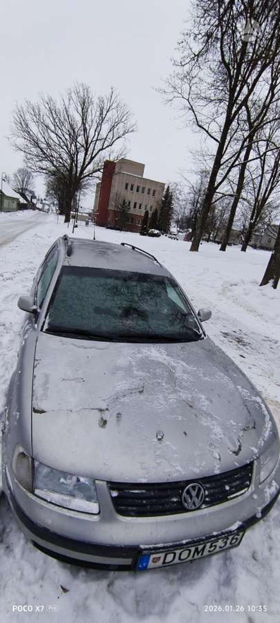 Серый Фольксваген Пассат 1998 в Биржай, объемом двигателя 0.00 л и пробегом 377 тыс. км за 500 €, фото 9 на AUTOMOTO.COM.LV